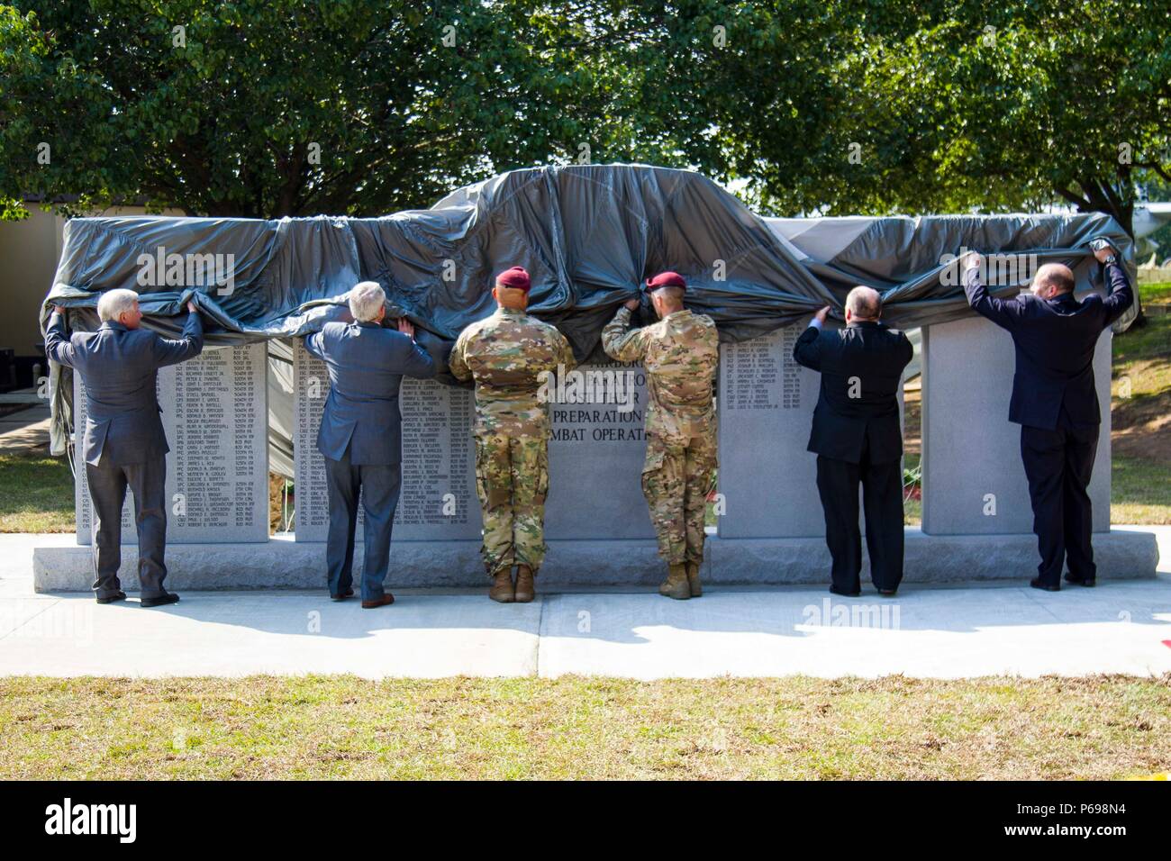 Maj. Gen. Richard Clarke and Command Sgt. Maj. Michael Green, 82nd ...