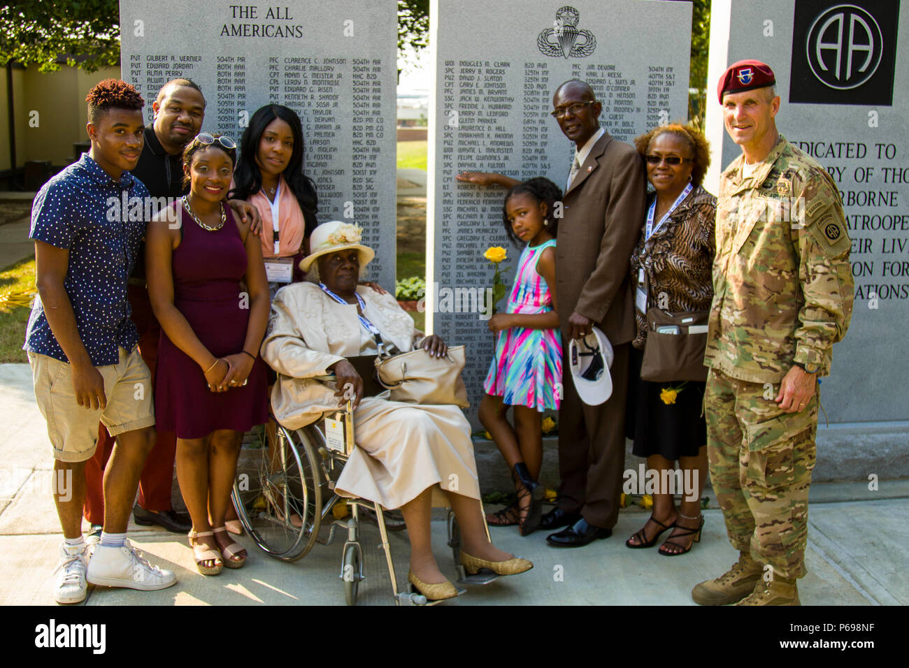 Maj. Gen. Richard Clarke, 82nd Airborne Division commanding general ...