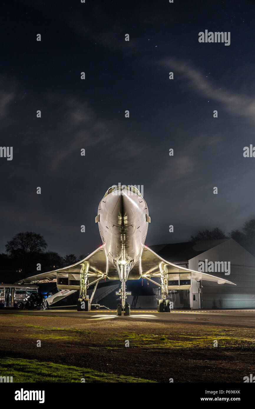 Concorde flight british airways hi-res stock photography and images - Alamy