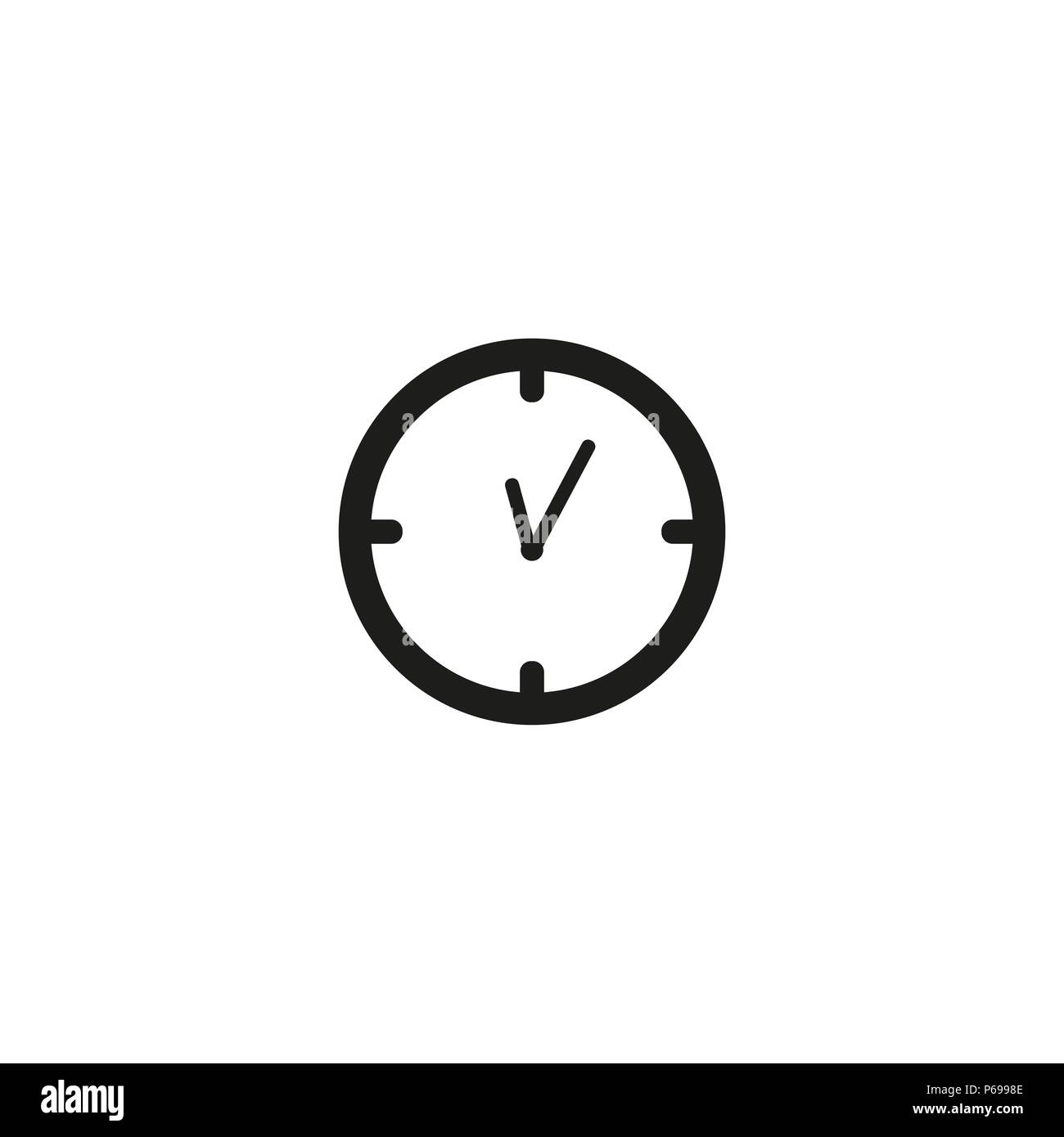 Simple Set of Time Related Vector Line Icons. Contains such Icons as ...