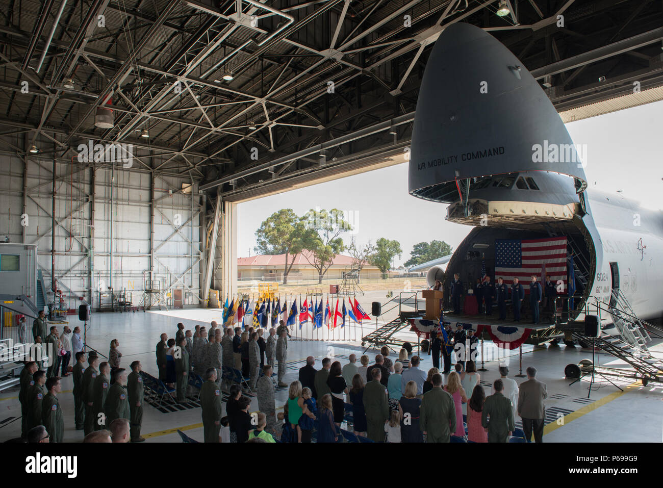 Members of the 60th Air Mobility Wing, Travis Air Force Base, Calif ...