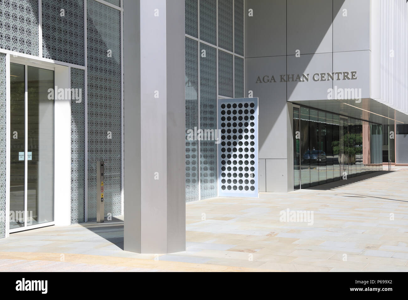 Designed by Japan's Fumihiko Maki, the new Kings Cross Aga Khan Centre ...