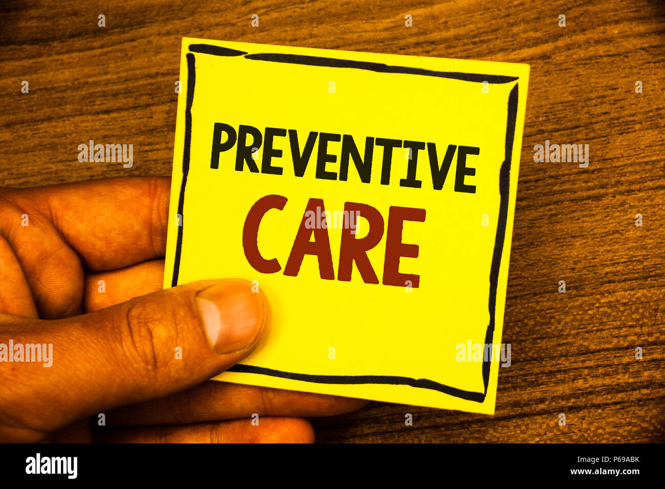 Word writing text Preventive Care. Business concept for Health ...