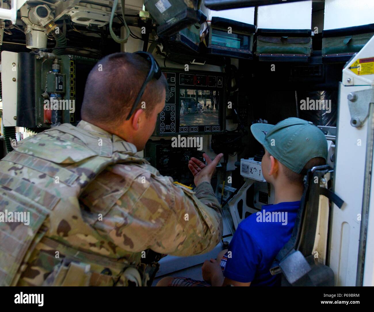 Spc. Justin Kinney, an infantryman with Fox Troop, 2nd Squadron, 2nd ...