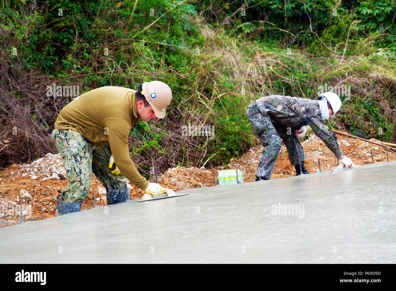 Concrete smooth float finish hi-res stock photography and images - Alamy
