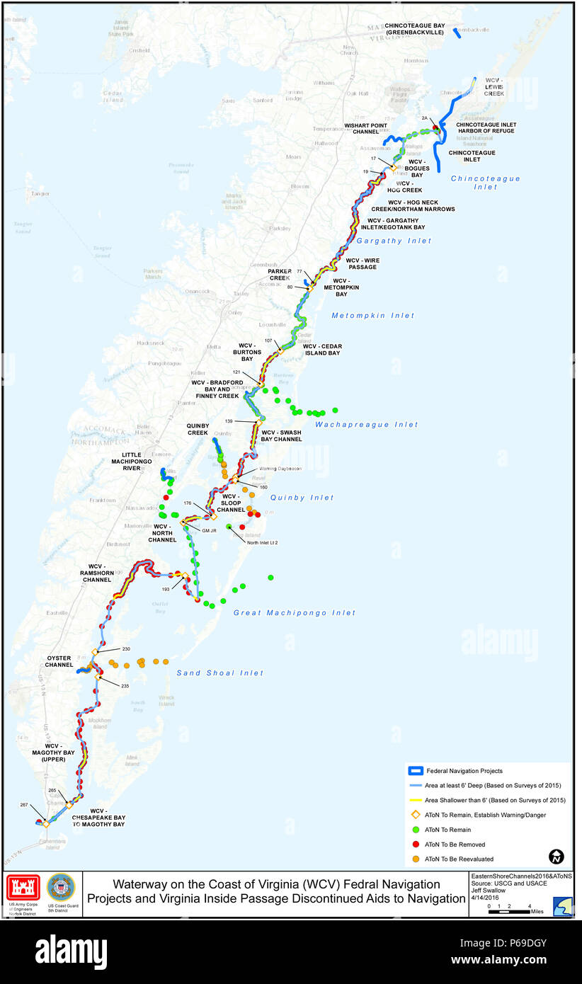 Waterway on the Coast of Virginia Federal Navigation Projects and ...