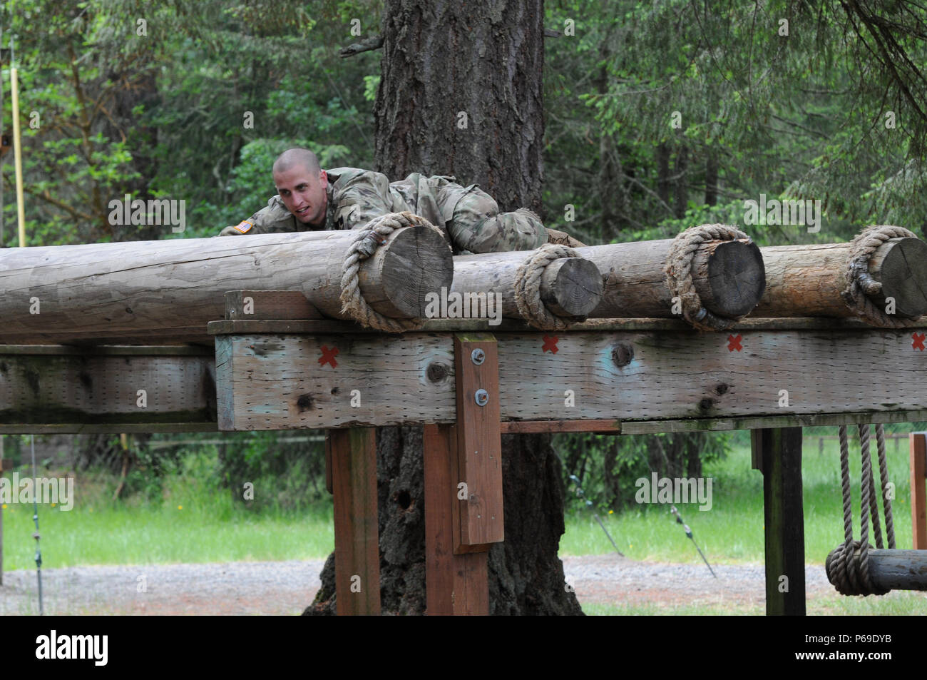 Staff Sgt. Joshua Urtz, a platoon sergeant with Company C., 296th ...