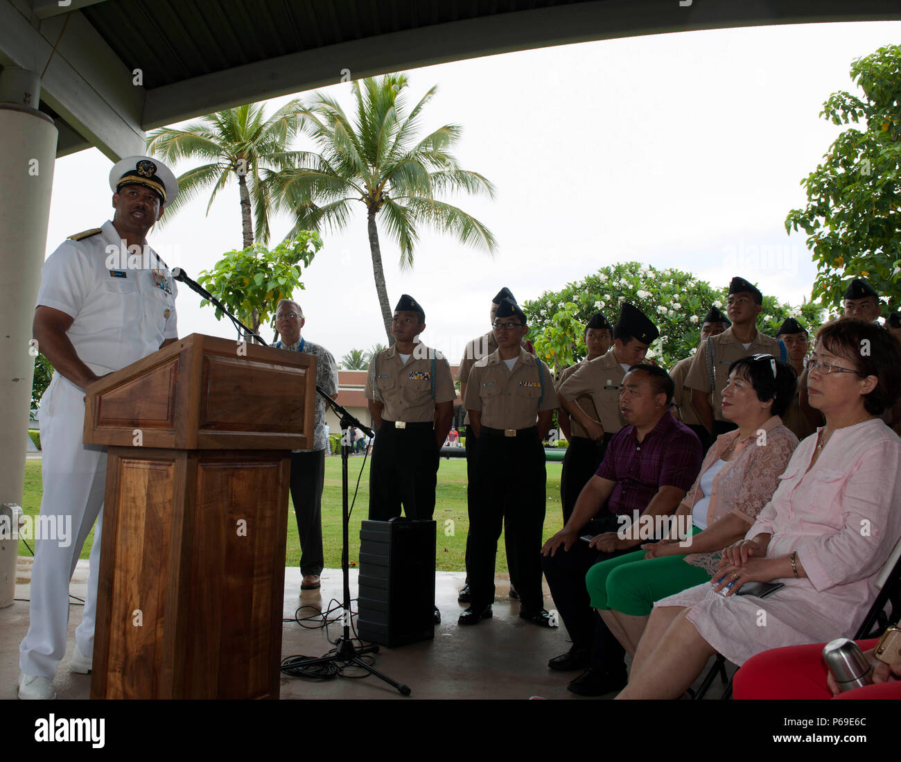 Rear Adm. John Fuller, commander of Navy Region Hawaii and Naval ...