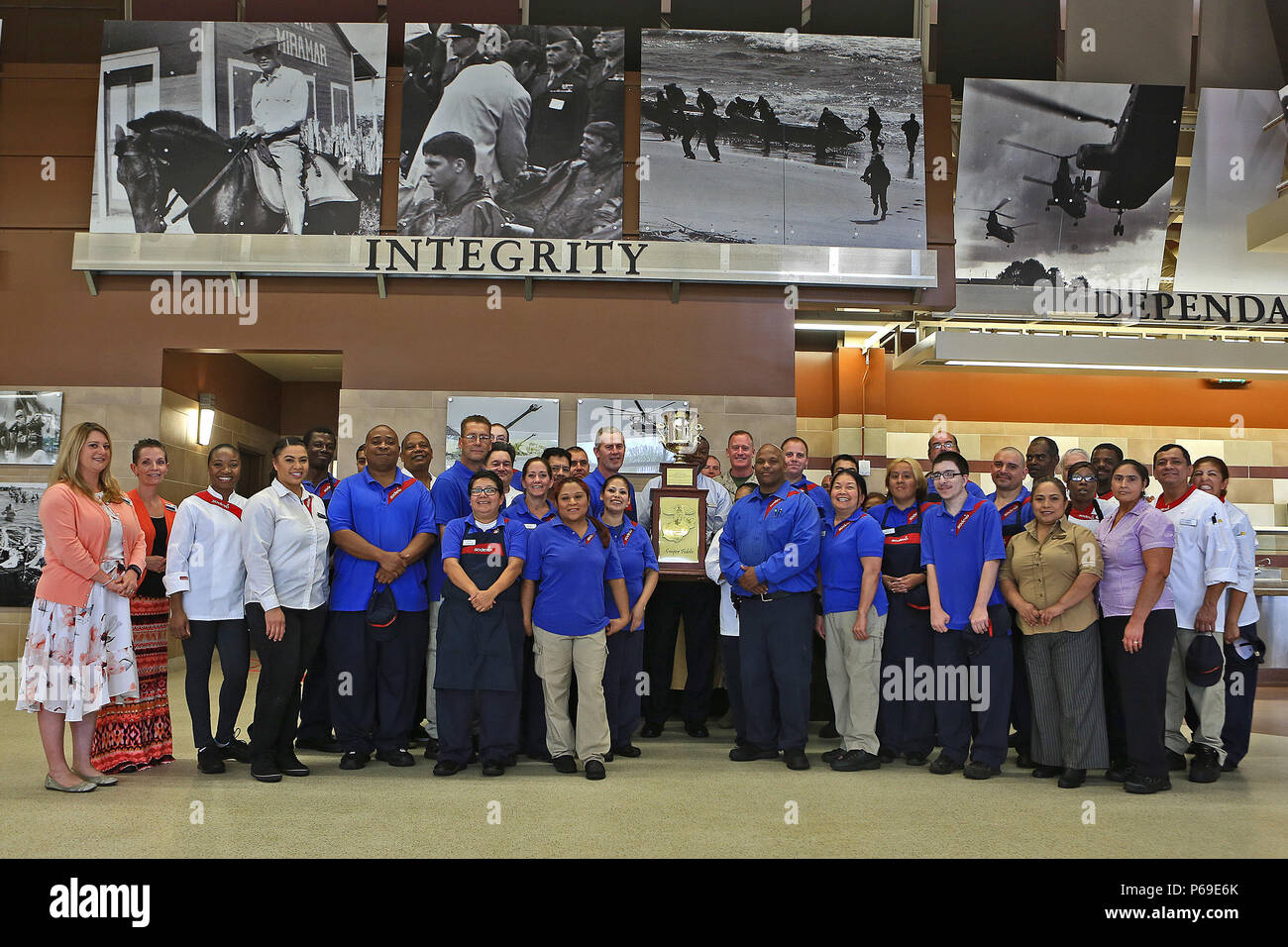 Camp Pendleton’s 31 Area Edson Range Mess Hall received the Maj. Gen ...