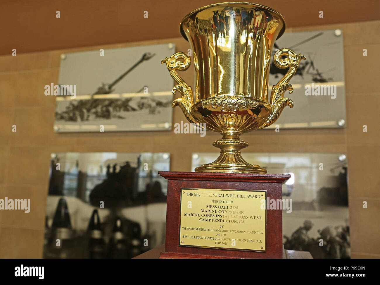 Camp Pendleton’s 31 Area Edson Range Mess Hall received the Maj. Gen ...