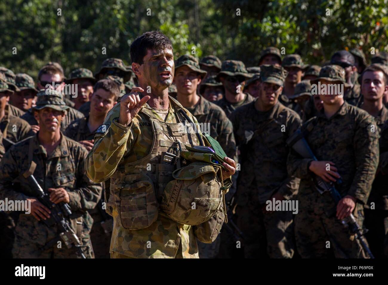 Brigadier General Tony Rawlins, Commanding Officer of 7th Combat ...