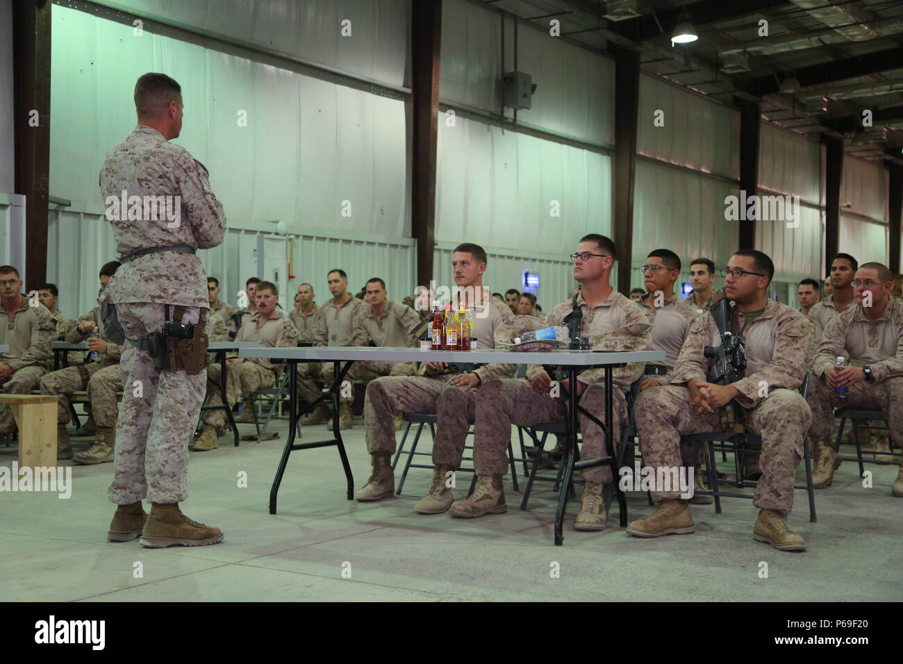 U.S. Marine Lt. Gen. William Beydler, Commander of Marine Corps Forces ...