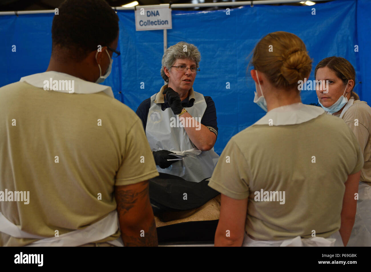 Ann Marie Clark of the Florida Emergency Mortuary Operations Response ...