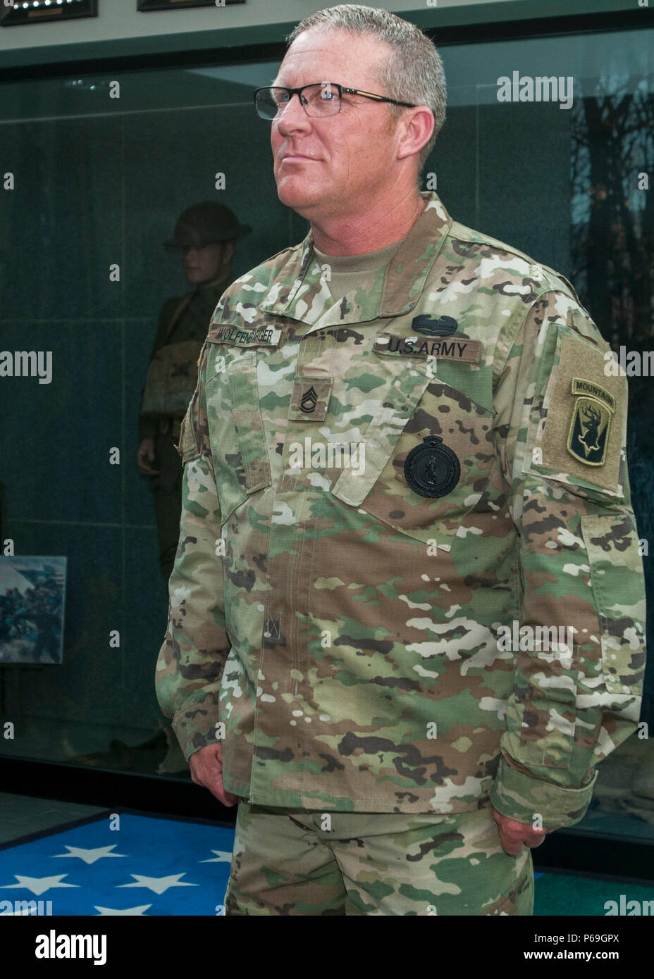 U.S. Army 1st Sgt. Jerry Wolfenbarger, from the Recruiting and ...