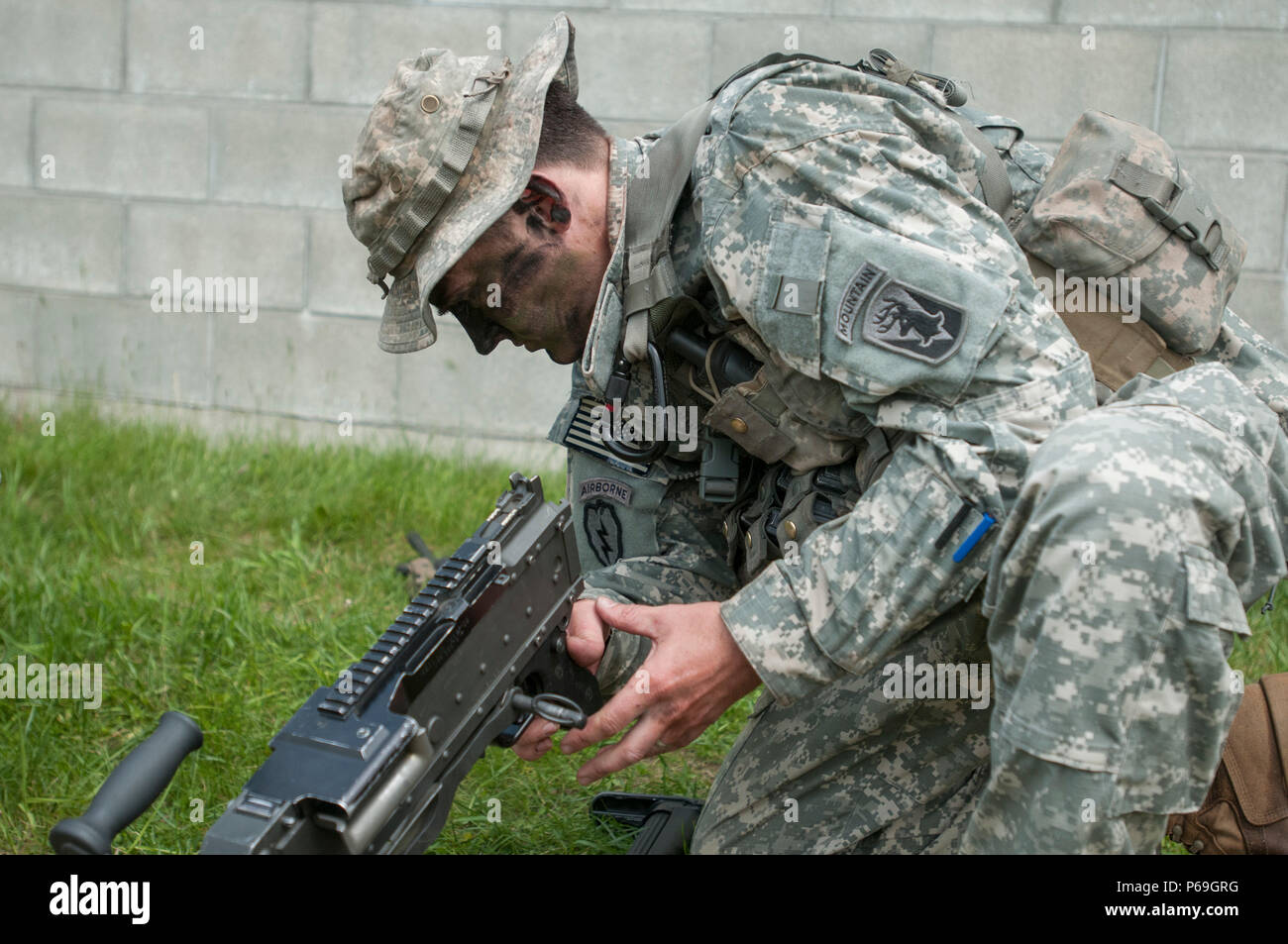 U.S. Army Capt. Jacob Torrey, assigned to Charlie Troop, 1st Squadron ...