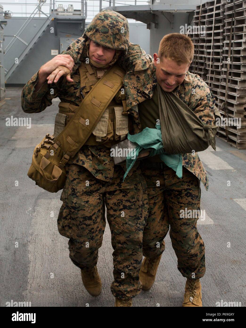 U.S. Marine Cpl. Tyler R. Foster, with Task Force Koa Moana 16.2 ...