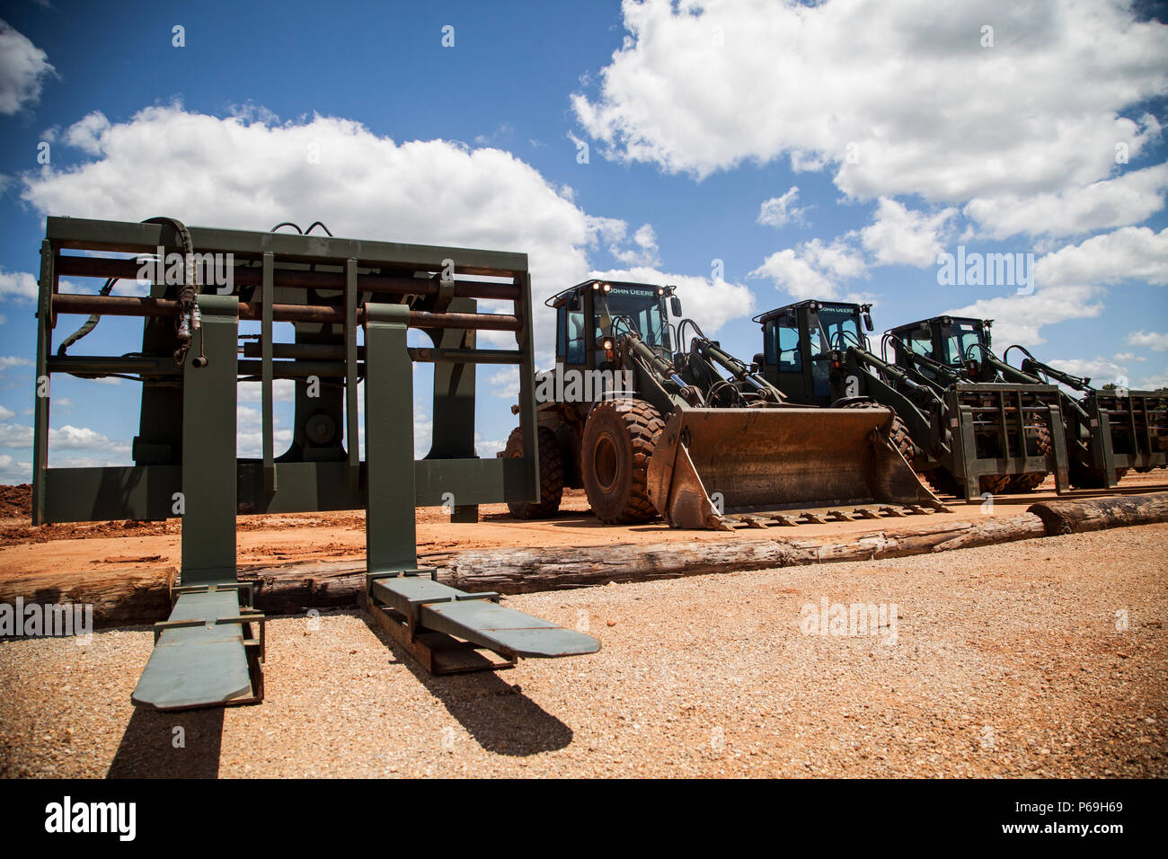 Tractor, Rubber-Tired, Articulated, Multi-Purpose (TRAM) 624KR's are ...