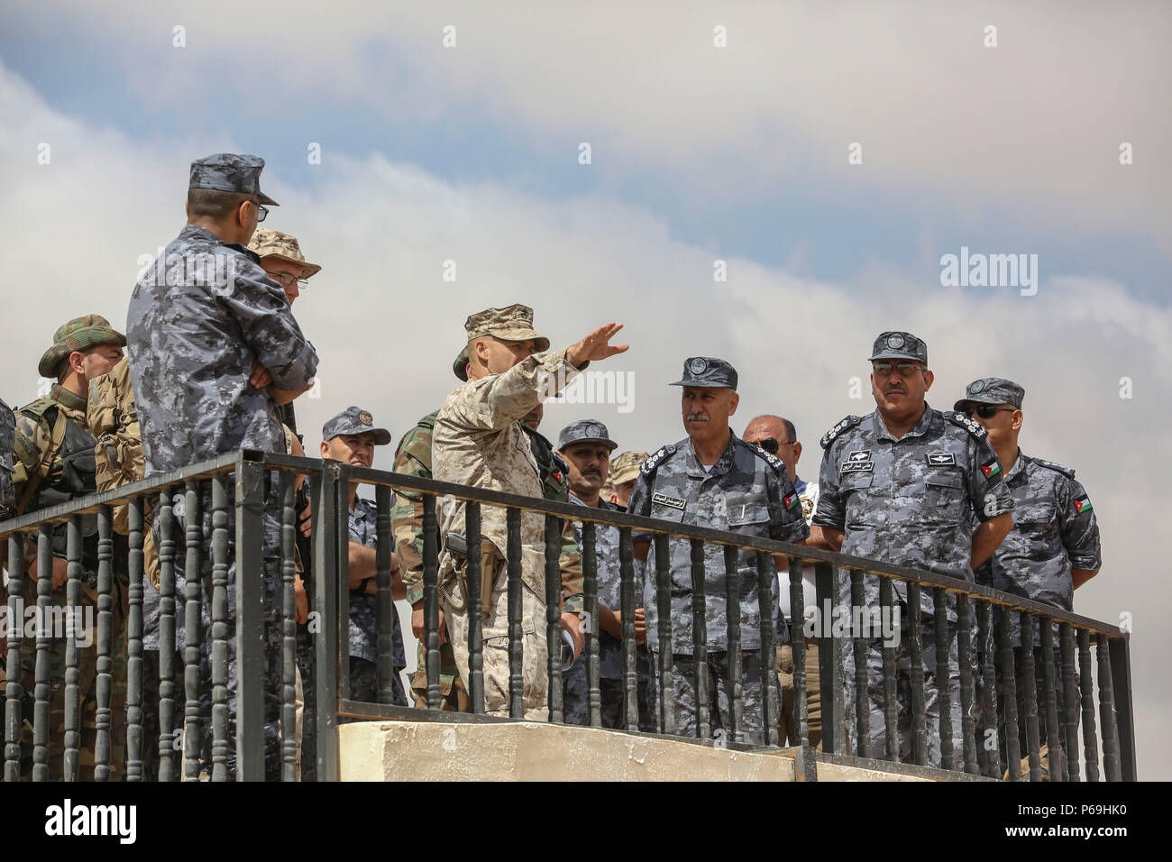 Jordanian military officer hi-res stock photography and images - Alamy