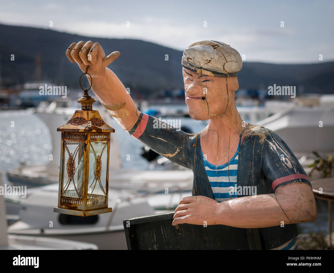 Old sailor lamp hi-res stock photography and images - Alamy