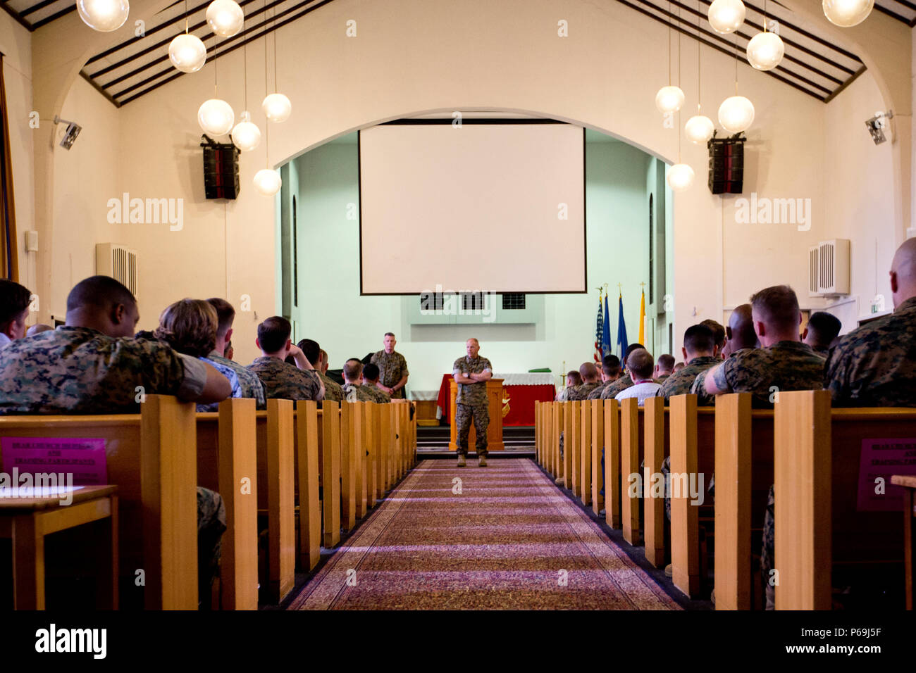 Commandant of the Marine Corps, Gen. Robert B. Neller, speaks to ...