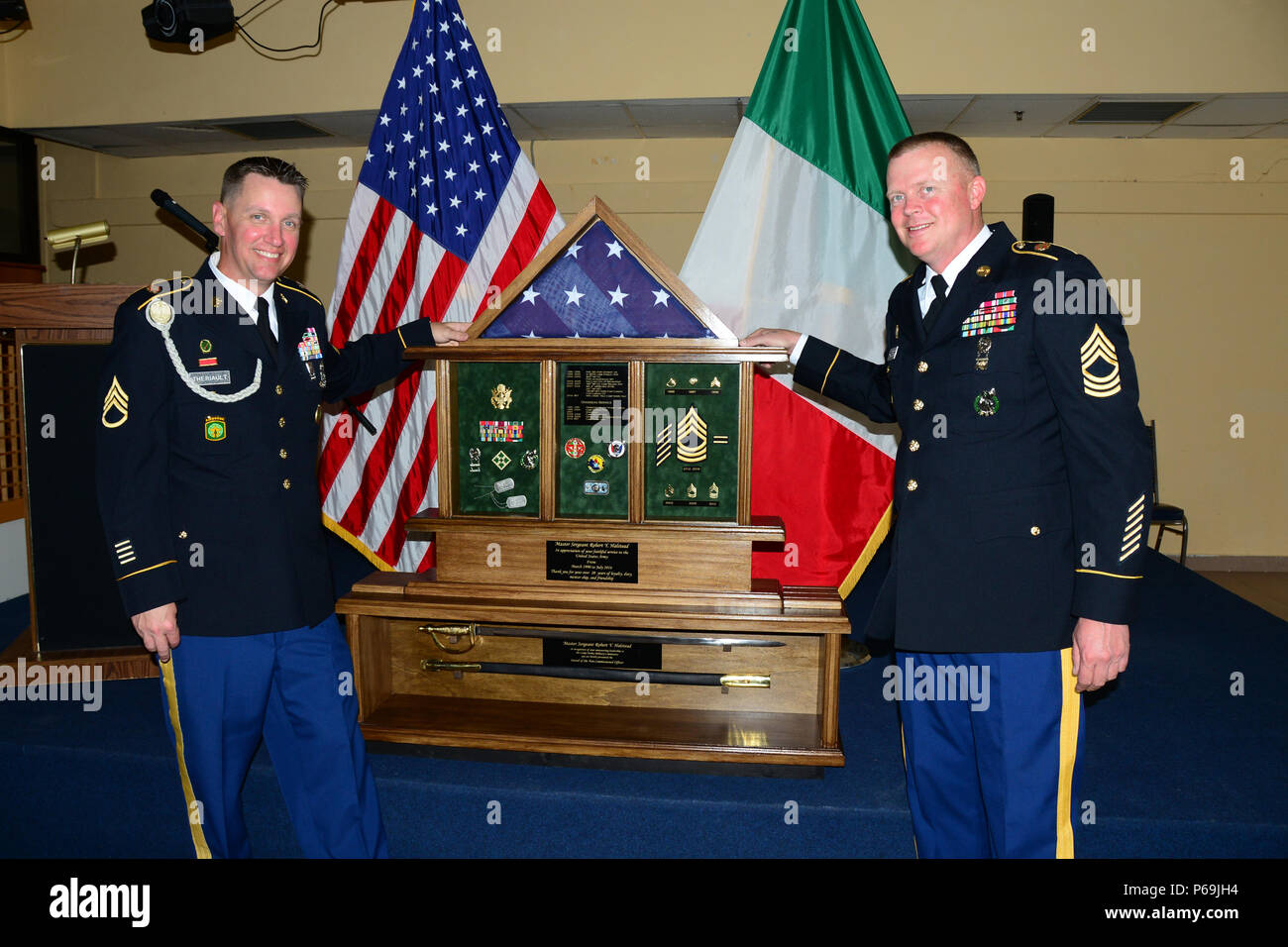 U.S. Army SSG Chad M. Theriault USA Provost Sergeant Senior Enlisted ...