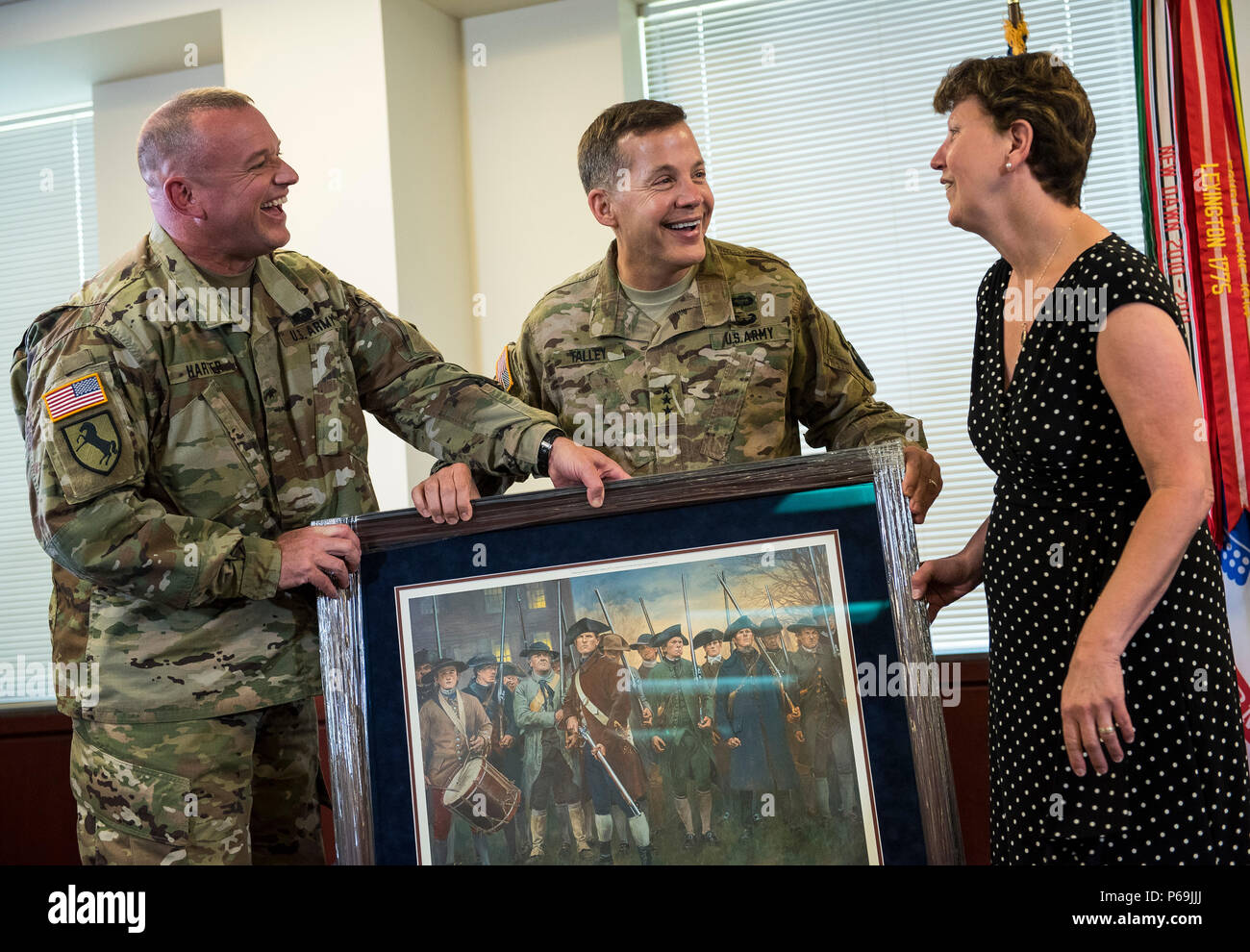Brig. Gen. Robert Harter, chief of staff for the Office of the Chief of ...