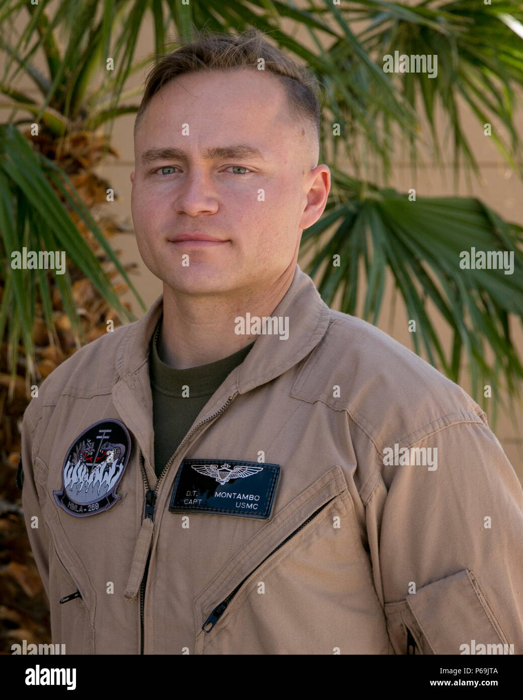 Capt. Dylan T. Montambo, pilot, Marine Light Attack Helicopter Squadron ...