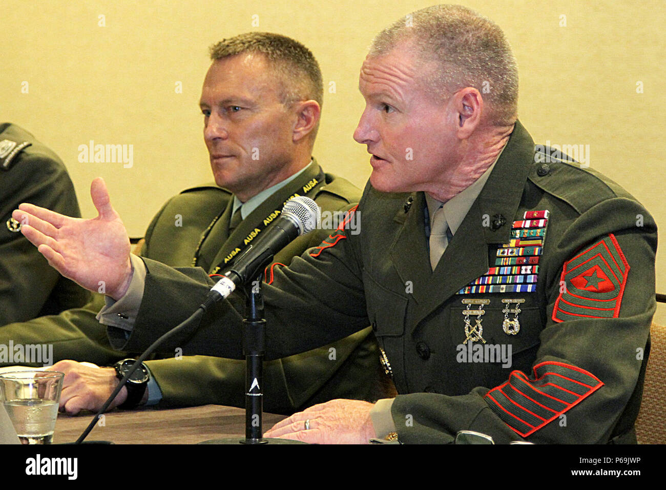 HONOLULU— Sergeant Major Paul G. McKenna, Sergeant Major, U. S. Marine ...