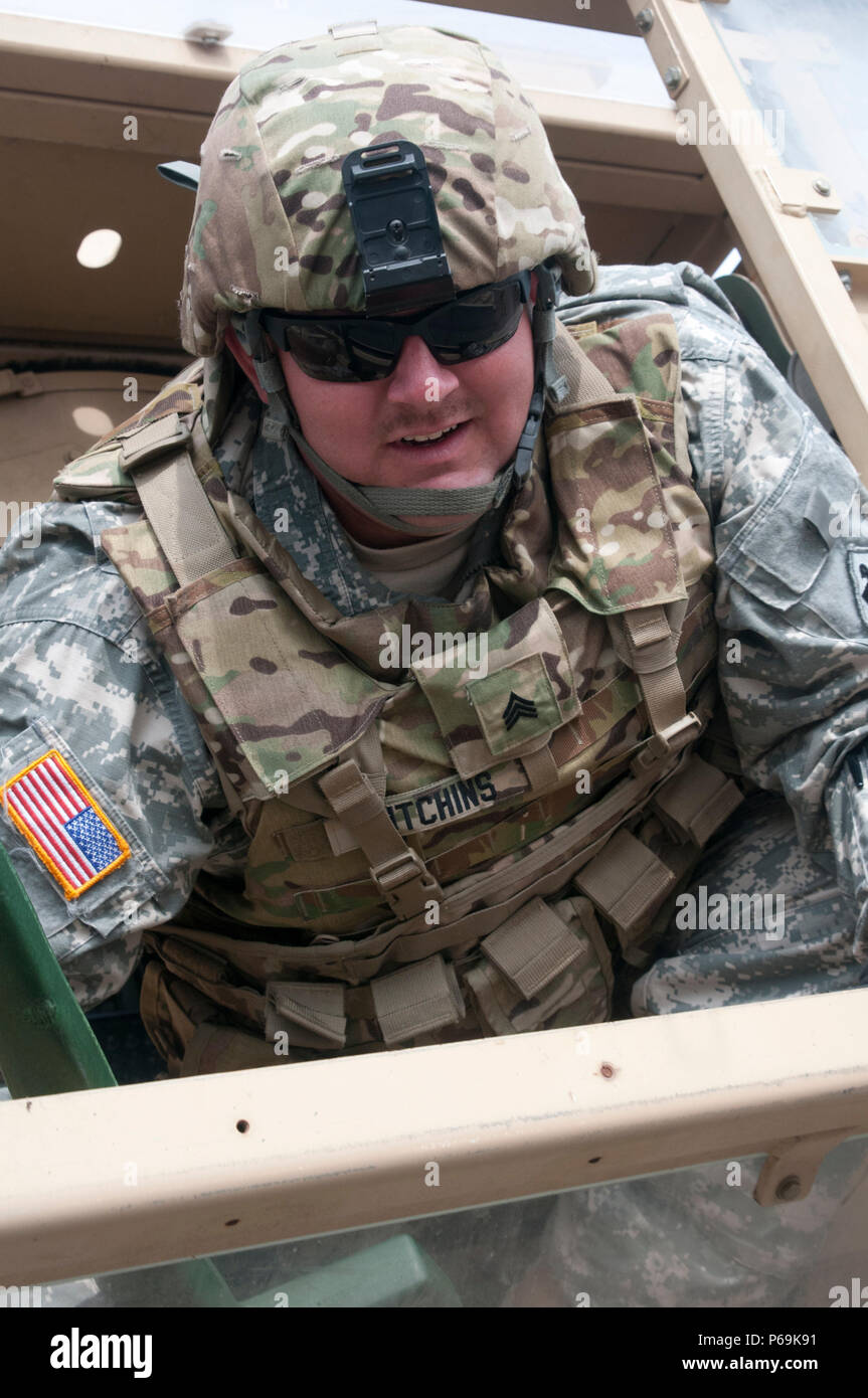 Sgt. Jeremy Hutchins of Tishomingo, Oklahoma, a member of Alpha Company ...