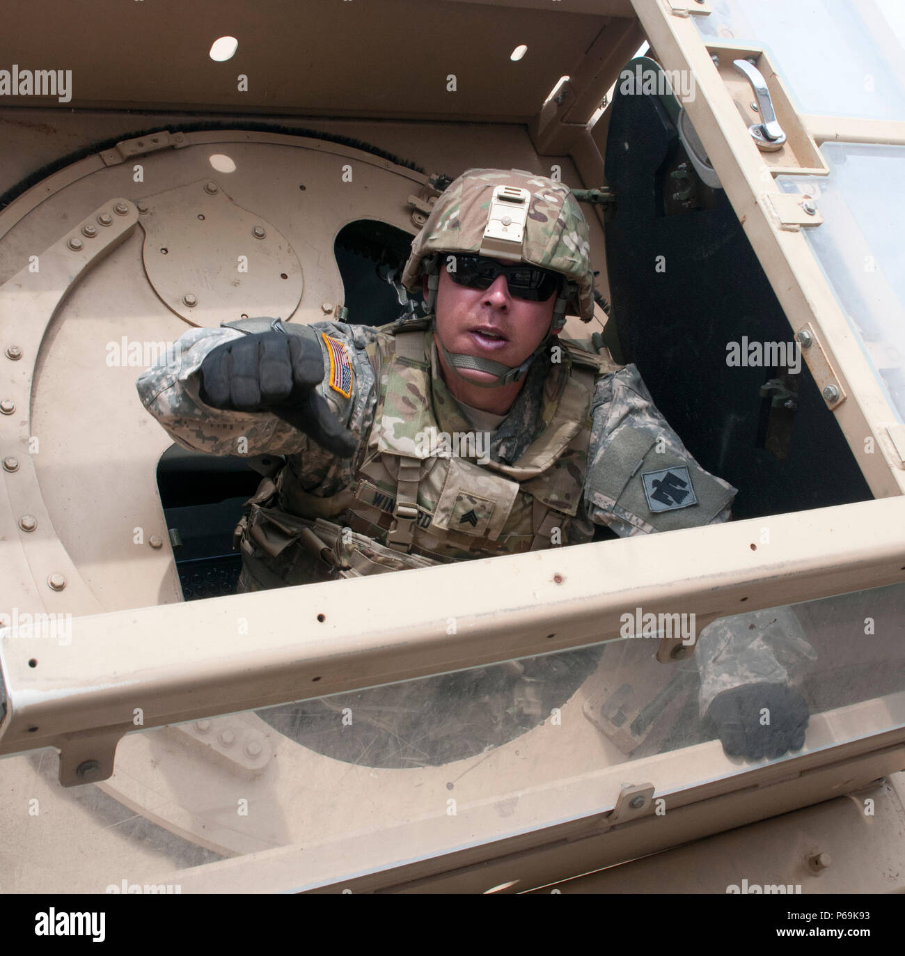Sgt. Jonathan Wingard of Ada, Oklahoma, a member of Alpha Company ...