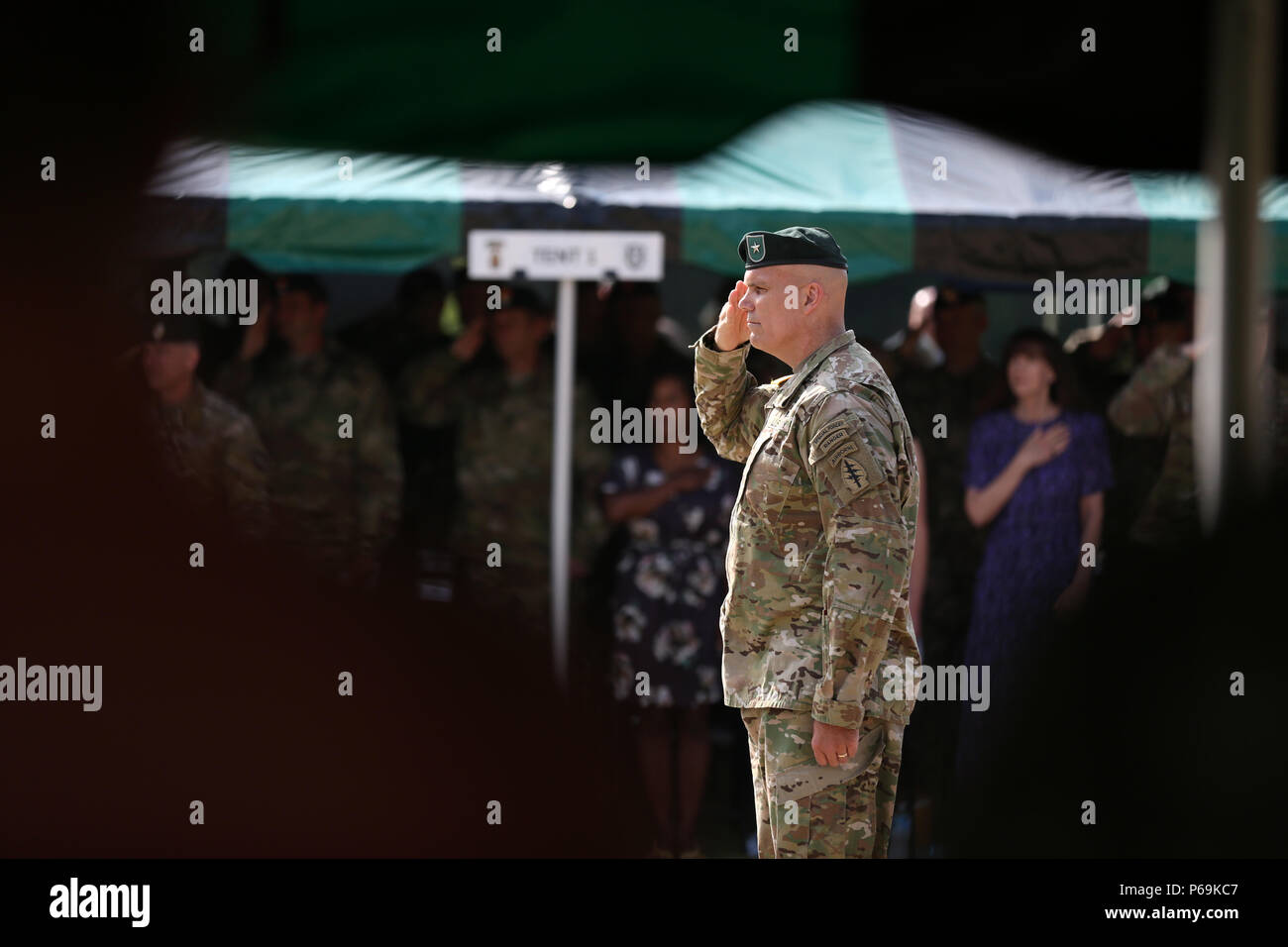 Brig. Gen. John Deedrick Deputy Commanding General for the 1st Special ...