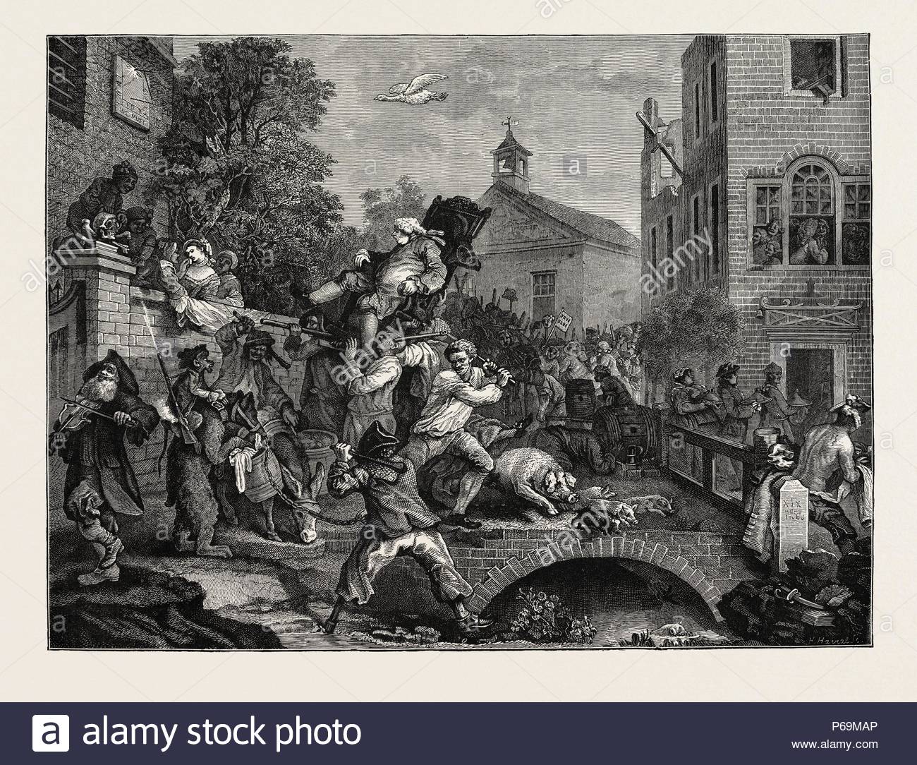 Engravings Eighteenth Century Stock Photos & Engravings Eighteenth ...