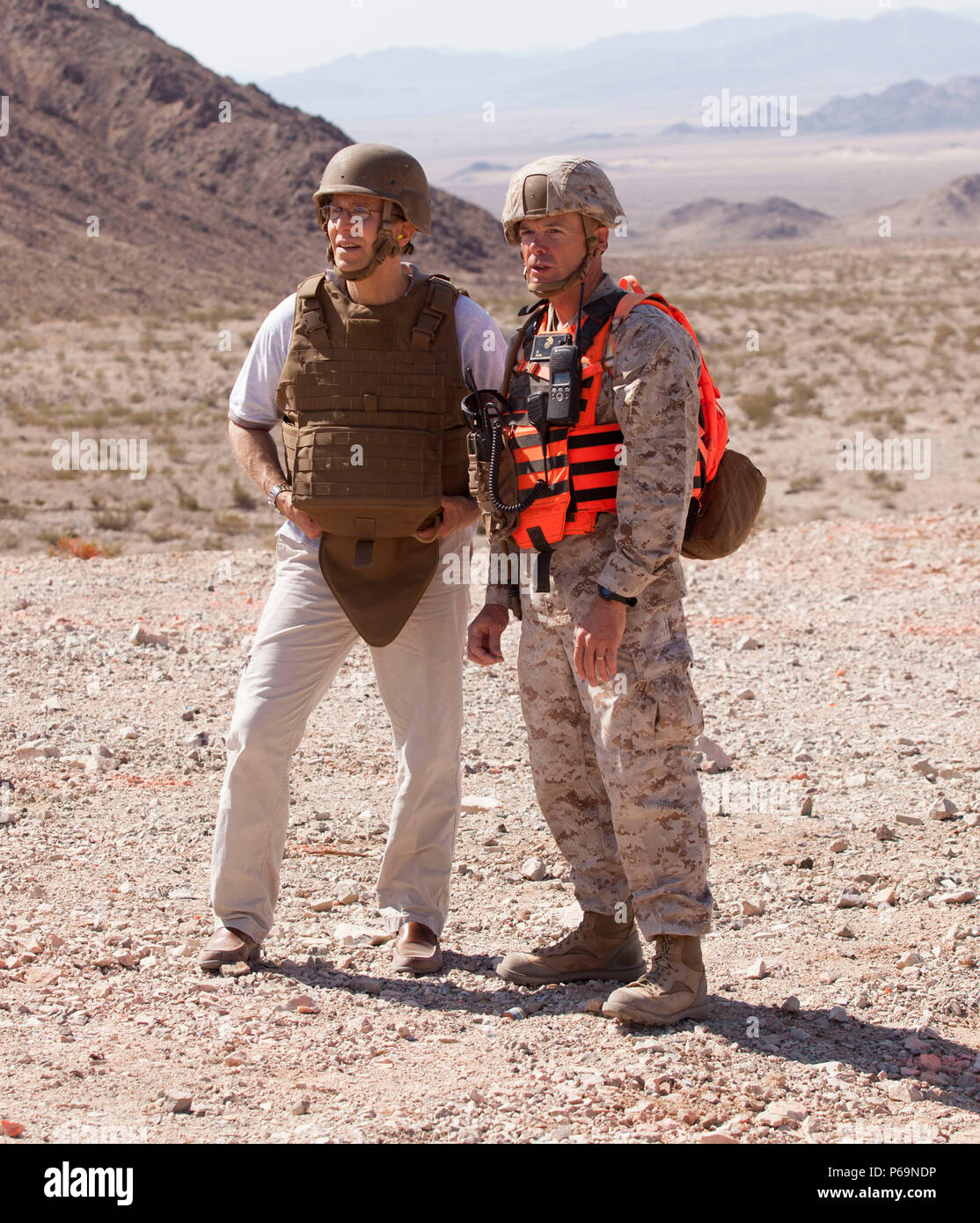 Mr. Thomas H. Harvey, (left) Principal Deputy Assistant Secretary of ...