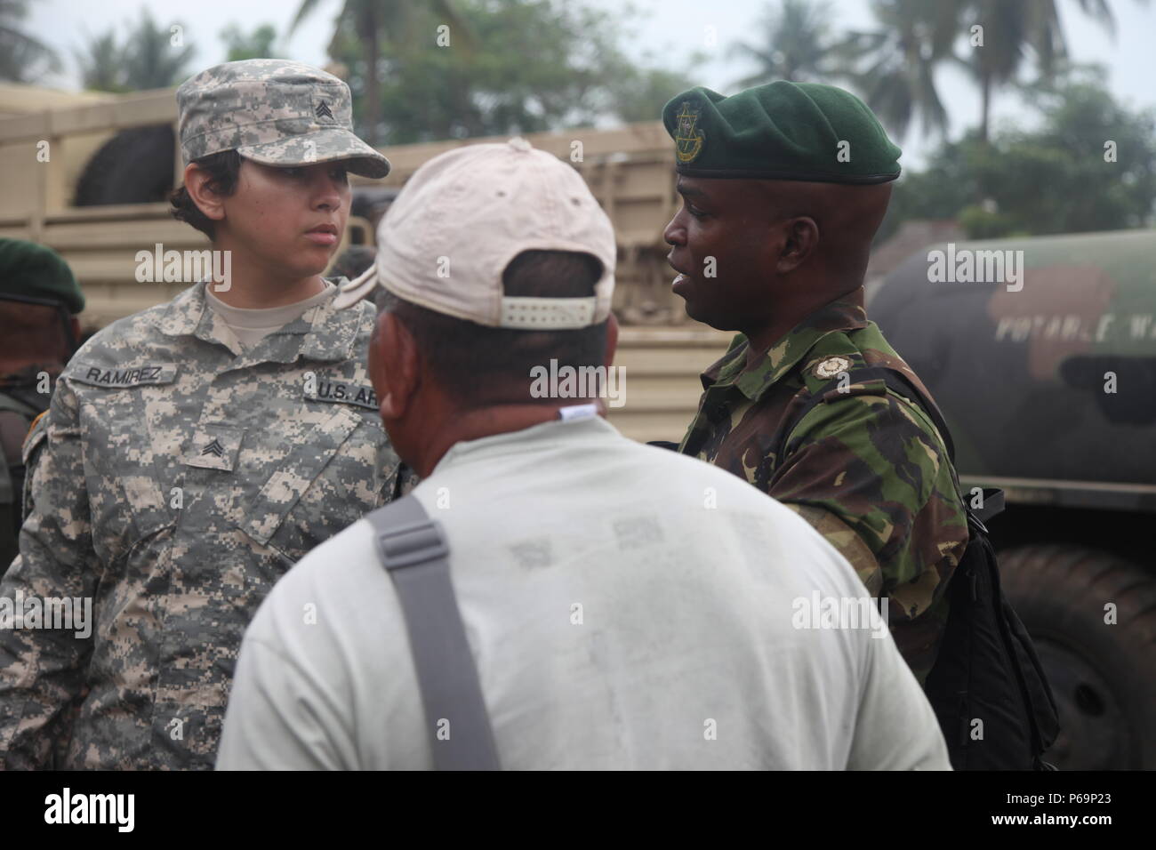 The Republic of Trinidad and Tobago Defense Force Maj. Sheldon Dougan ...