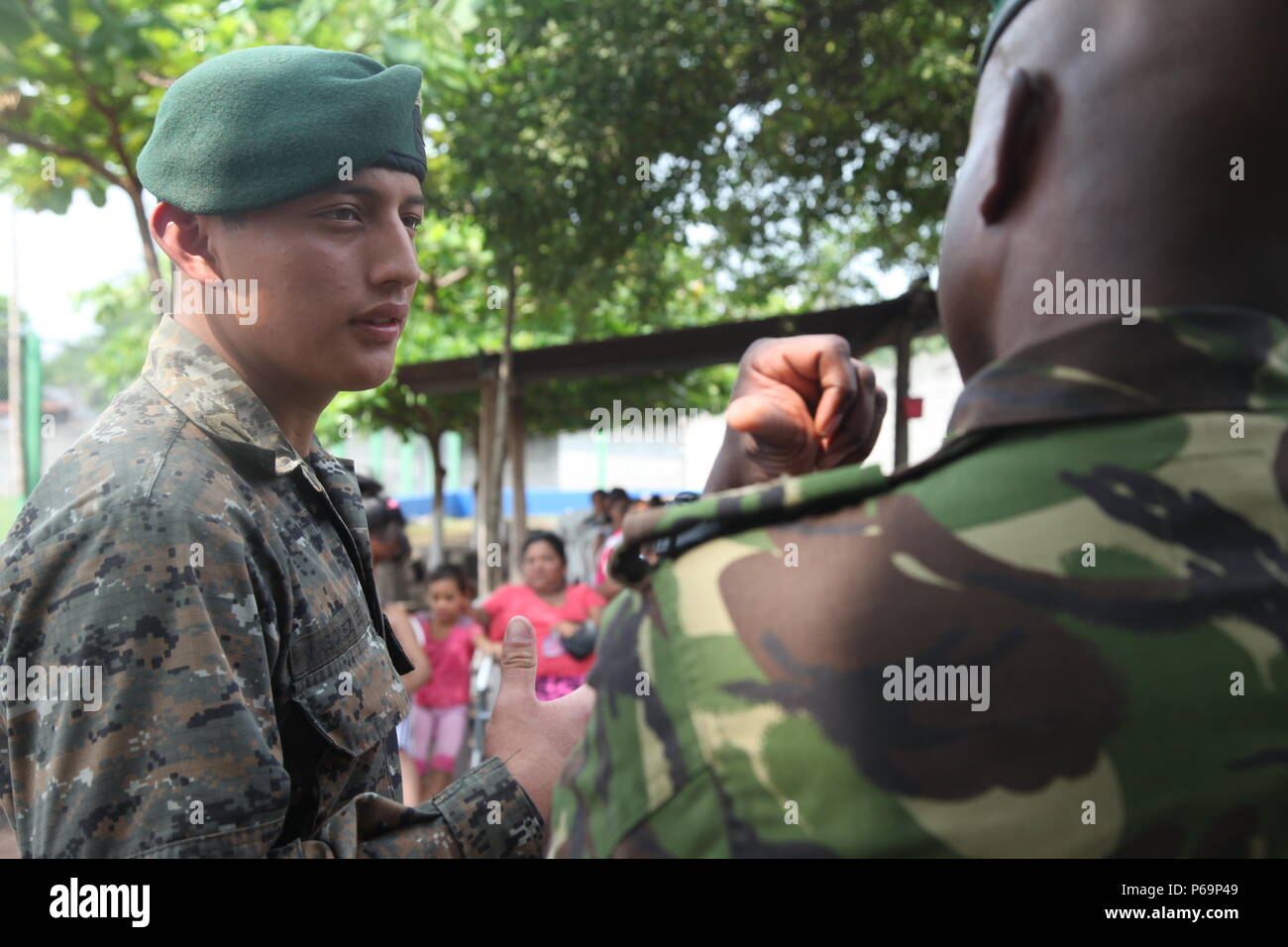 The Republic of Trinidad and Tobago Defense Force Maj. Sheldon Dougan ...