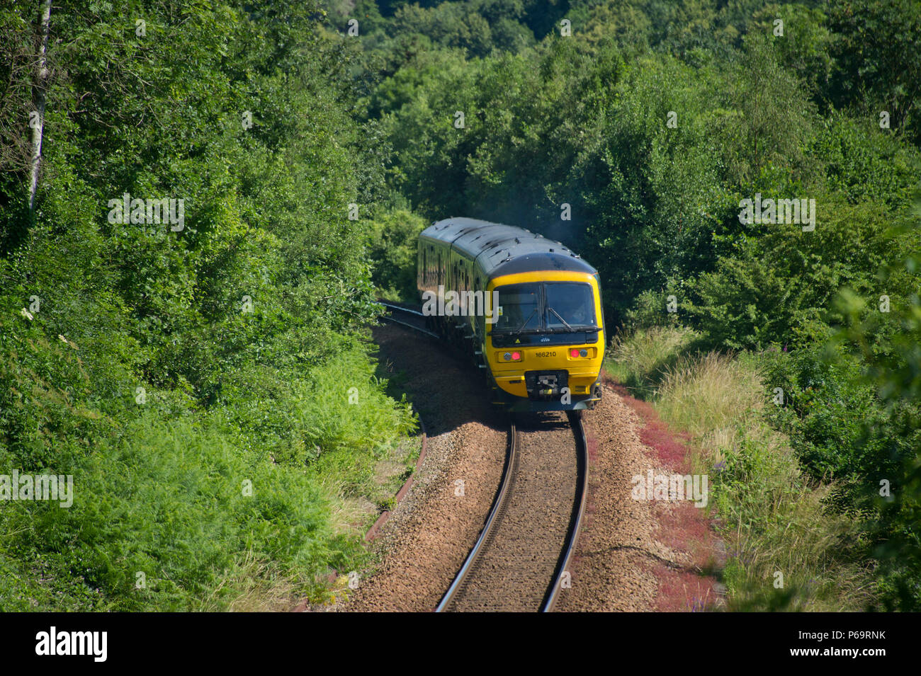 Great Western Railway branch line from Temple Meads (Bristol) station ...