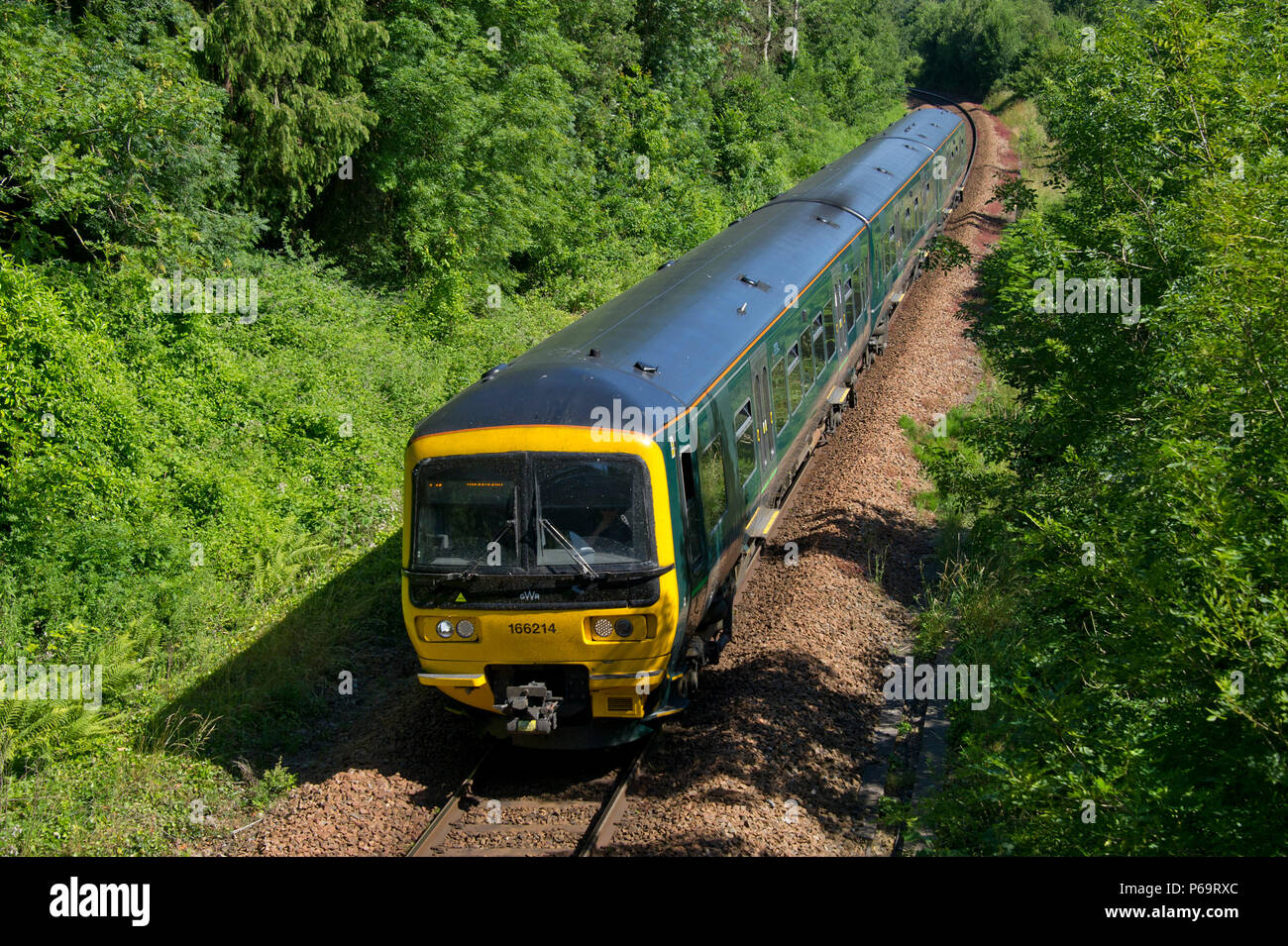 Great Western Railway branch line from Temple Meads (Bristol) station ...