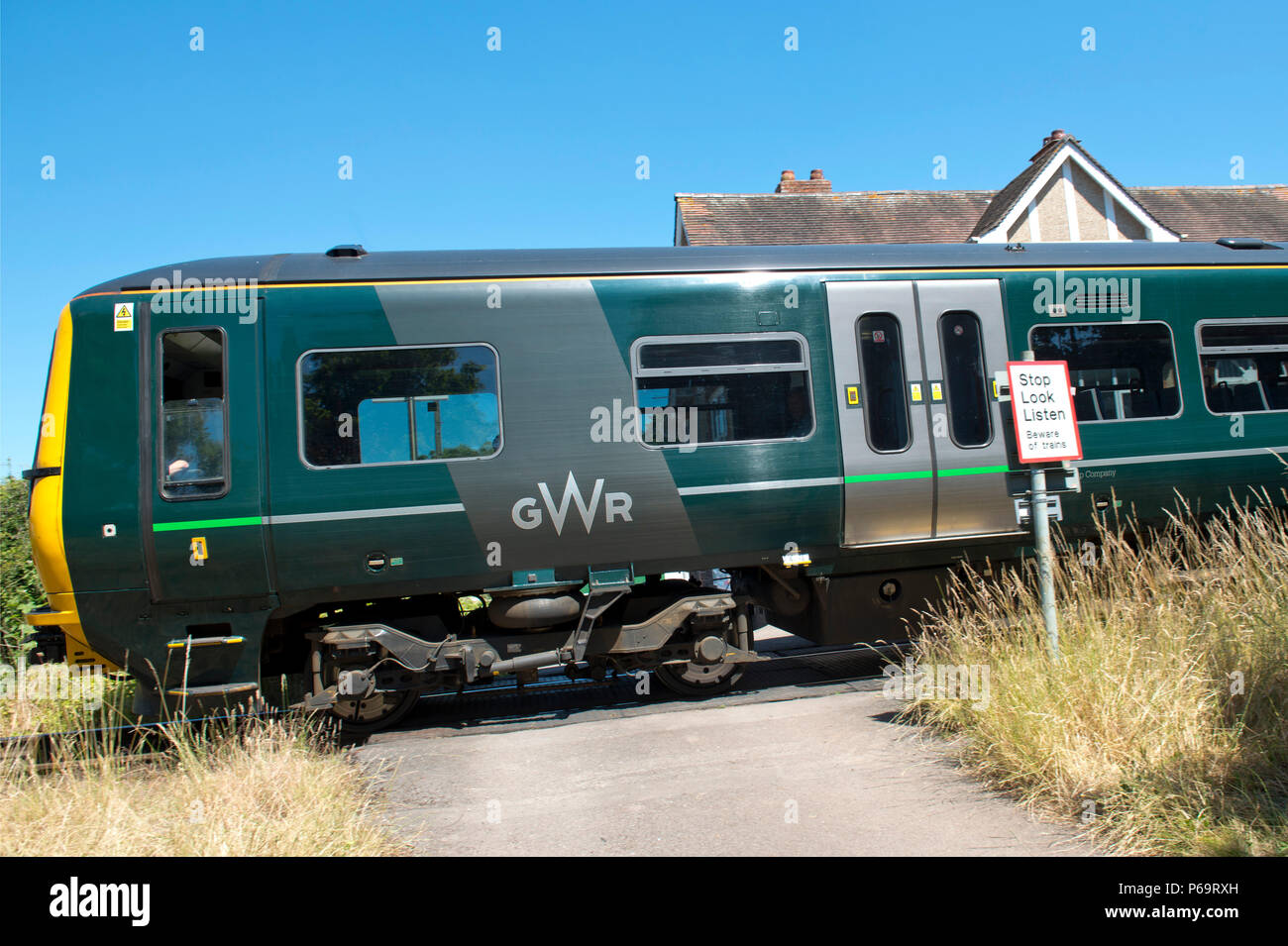 Great Western Railway branch line from Temple Meads (Bristol) station ...