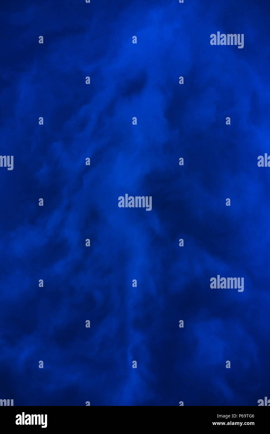 Beautiful blue dusk sky and clouds. Nice nature and landscape photo ...