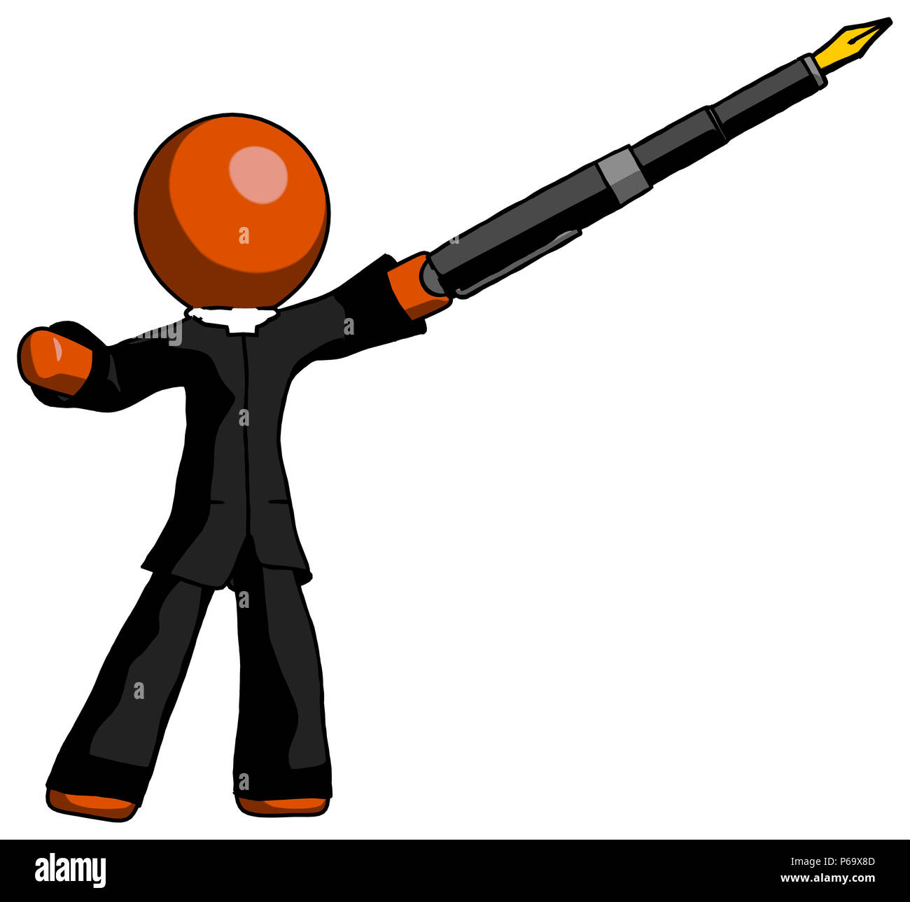 The pen is mightier than the sword hi-res stock photography and images ...