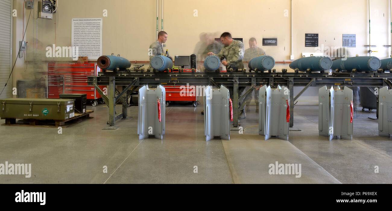 The 432nd Maintenance Squadron’s munitions flight performs maintenance ...