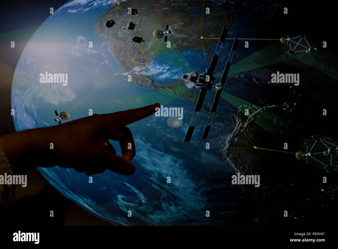 U.S. Air Force Technical Sgt. Robert, target system analyst assigned to ...