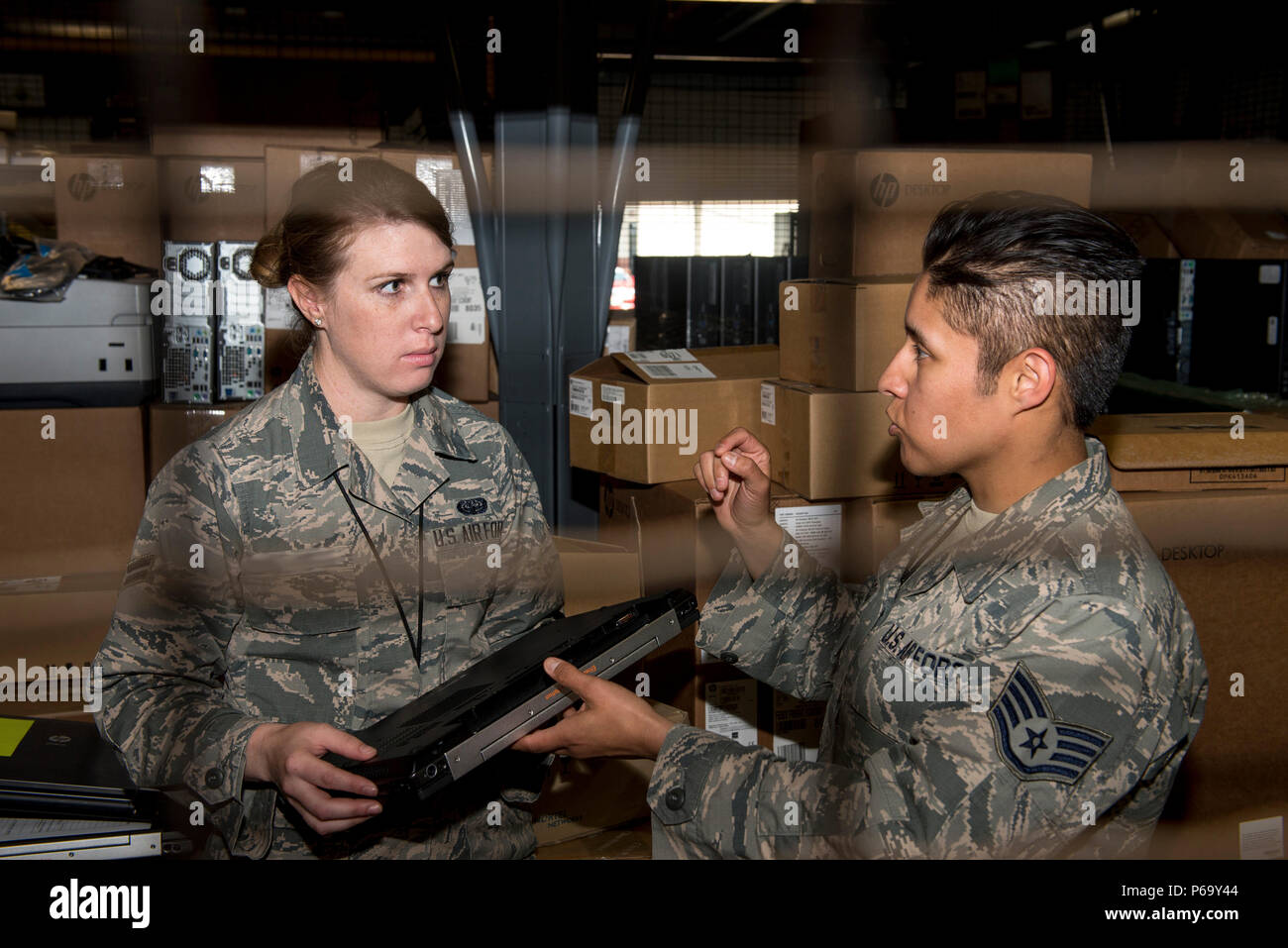 U.S. Air Force Staff Sgt. Magda, cyber systems noncommissioned officer ...