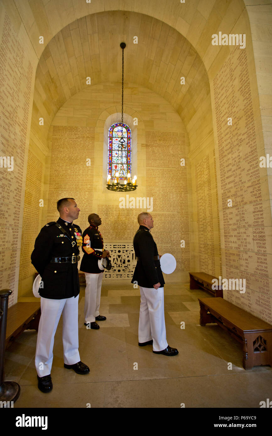 Commandant of the Marine Corps, Gen. Robert B. Neller, right, Sgt. Maj ...
