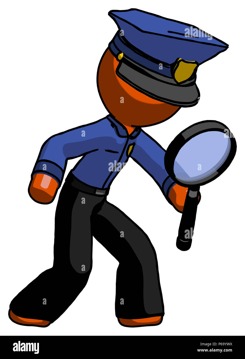 Inspecting the guard Cut Out Stock Images & Pictures - Alamy