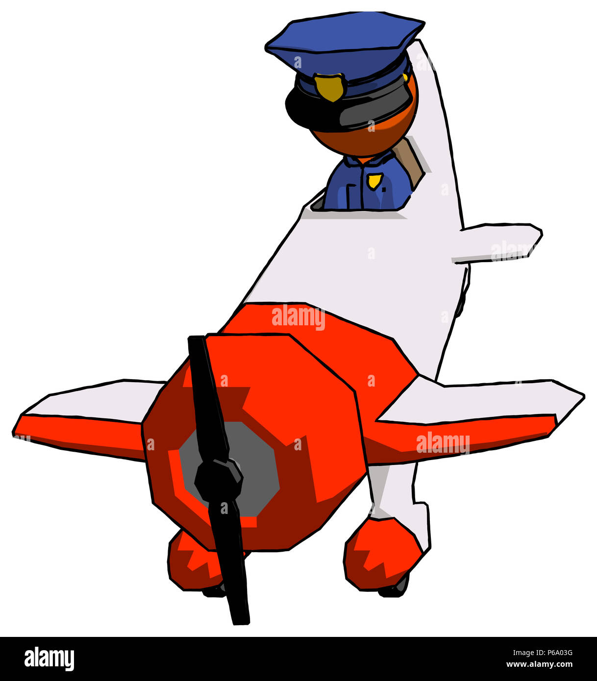 Police flight patrol Cut Out Stock Images & Pictures - Alamy