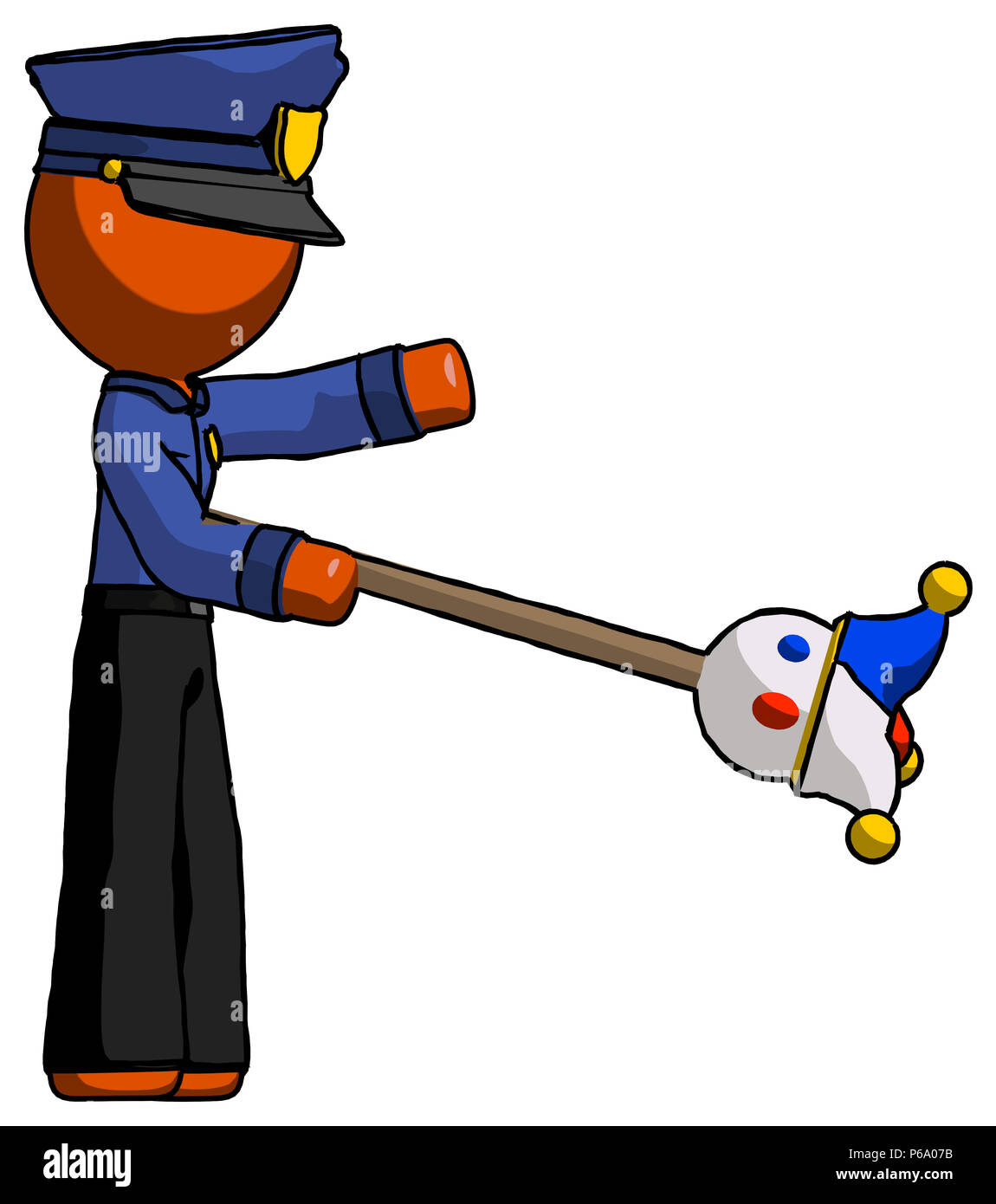 Clown police Cut Out Stock Images & Pictures - Alamy