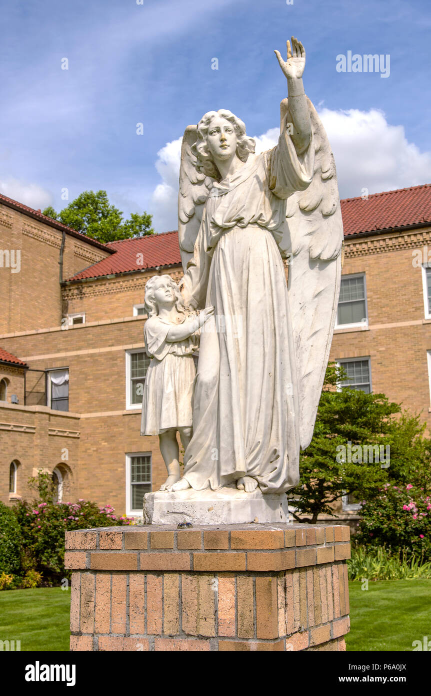 Mt Angel Abbey St. Benedict monastery, Oregon Stock Photo - Alamy