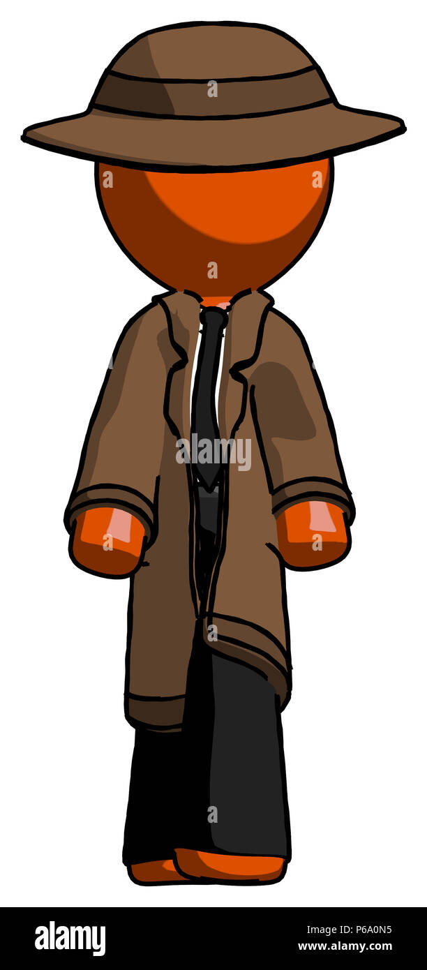 Detective man walking hi-res stock photography and images - Alamy