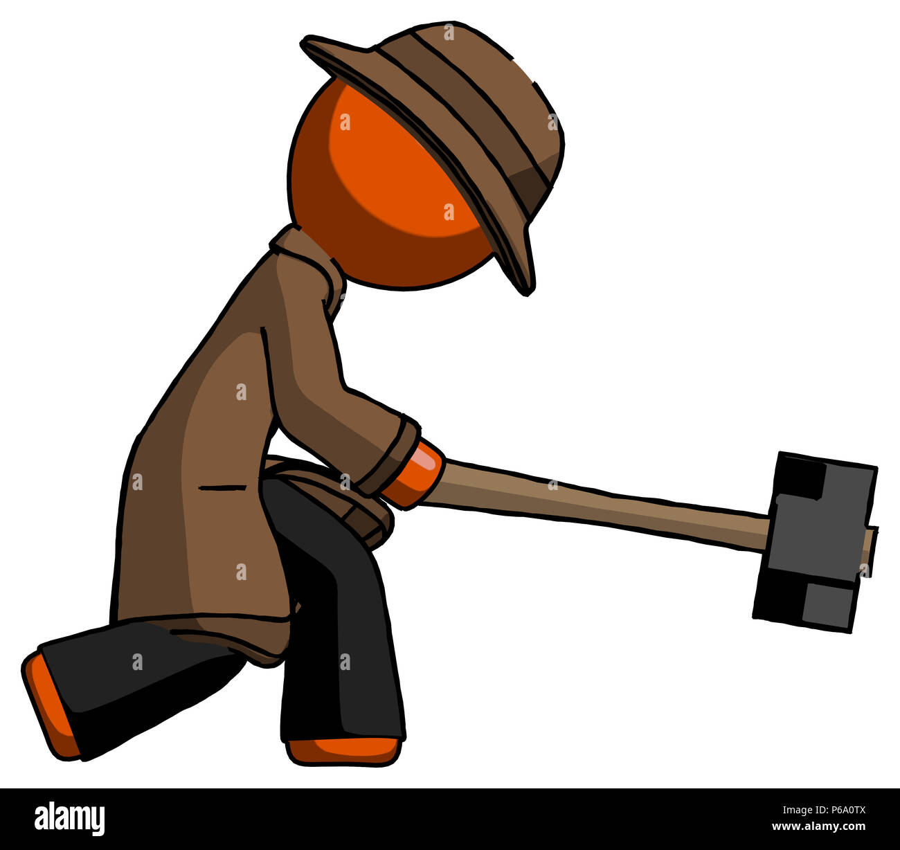 Smashing orange hi-res stock photography and images - Alamy